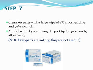 Antiseptic non touch technique (ANTT) | PPTX