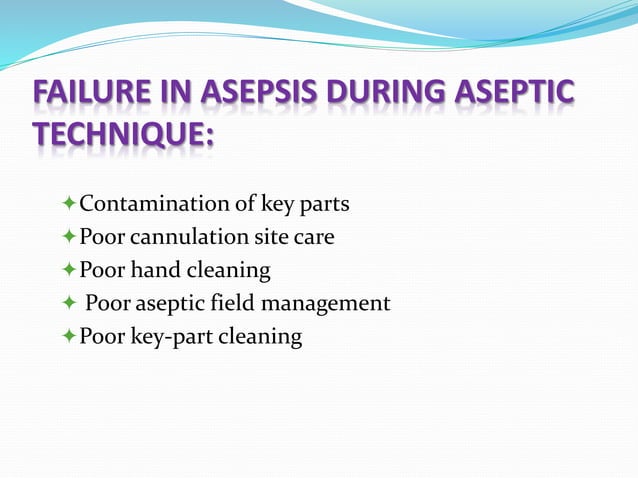 Antiseptic non touch technique (ANTT) | PPTX | First Aid | Injuries