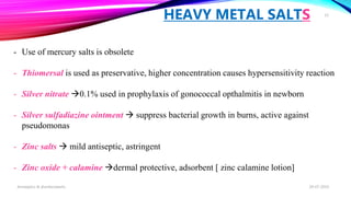 Antiseptics | PPTX