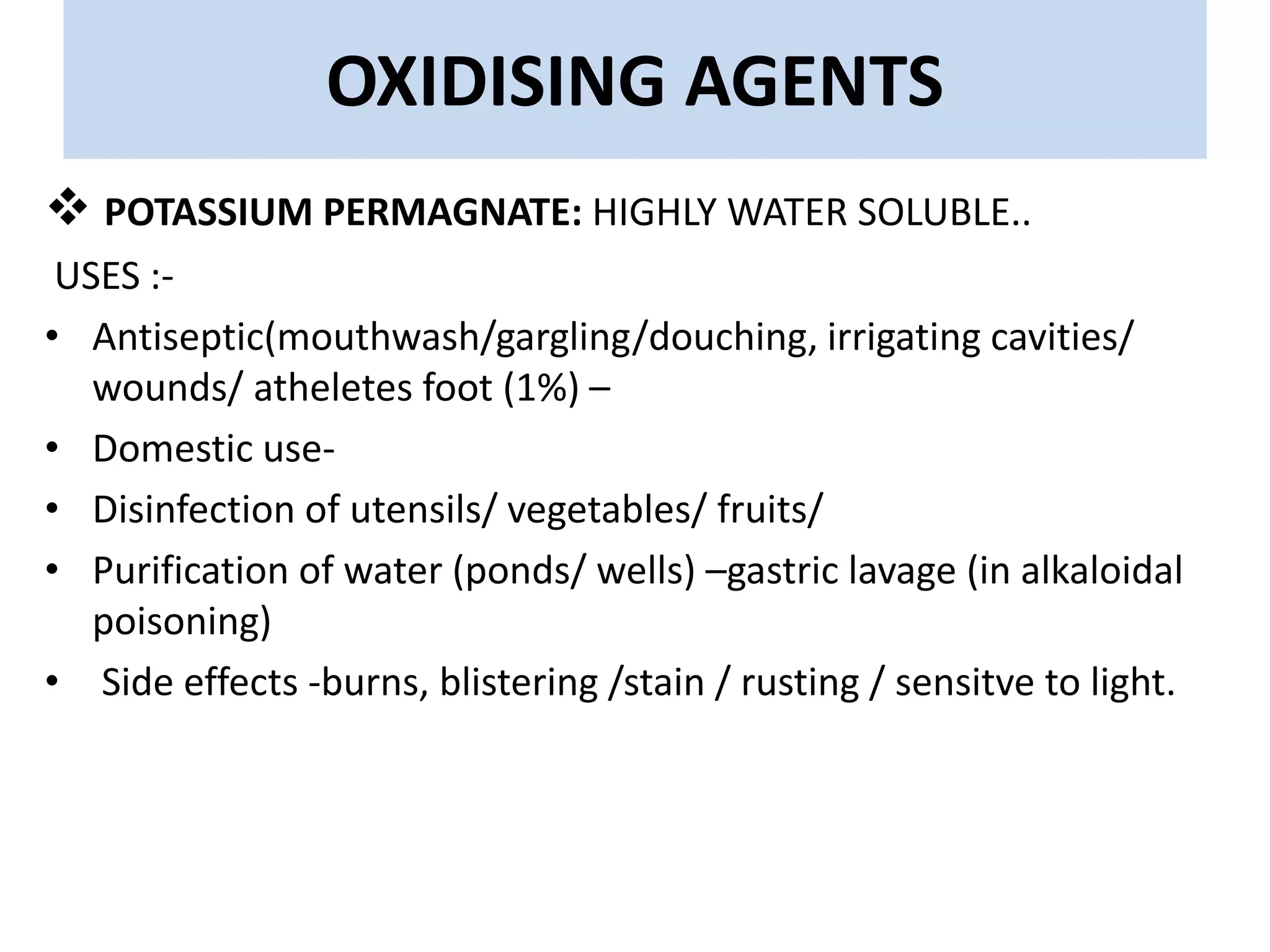 Antiseptics and disinfectant | PPTX