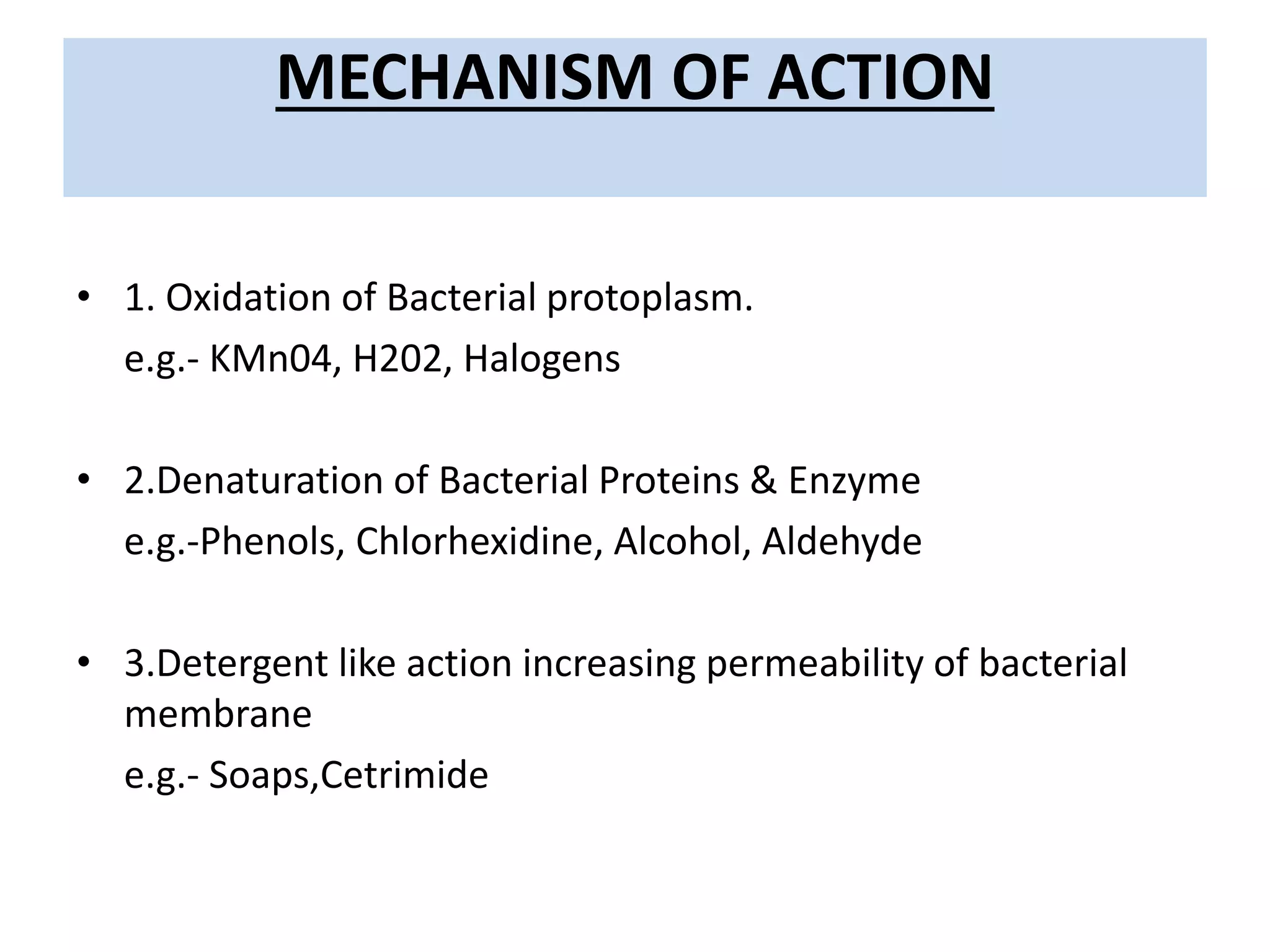 Antiseptics and disinfectant | PPTX