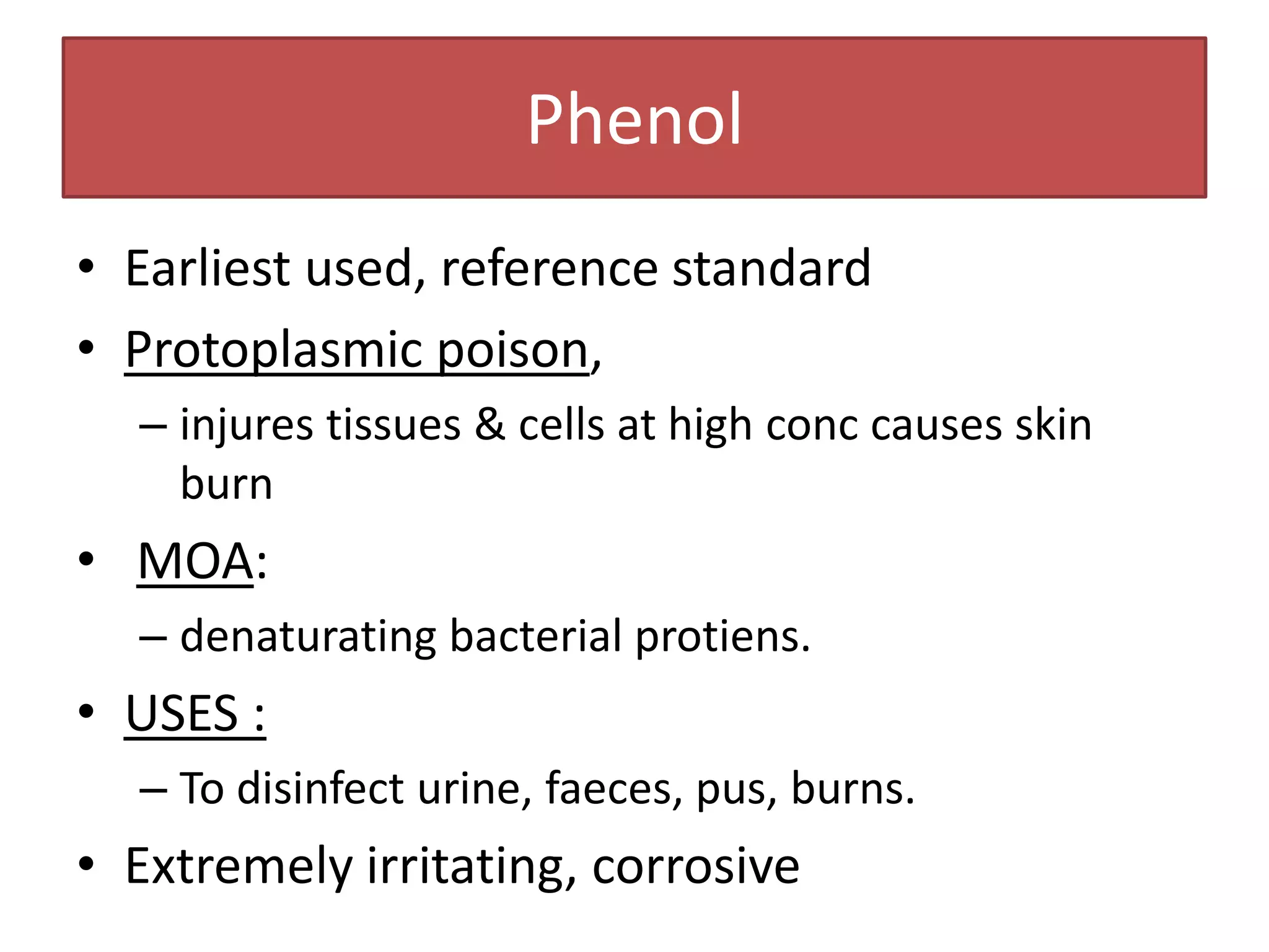 Antiseptics and disinfectants | PPTX