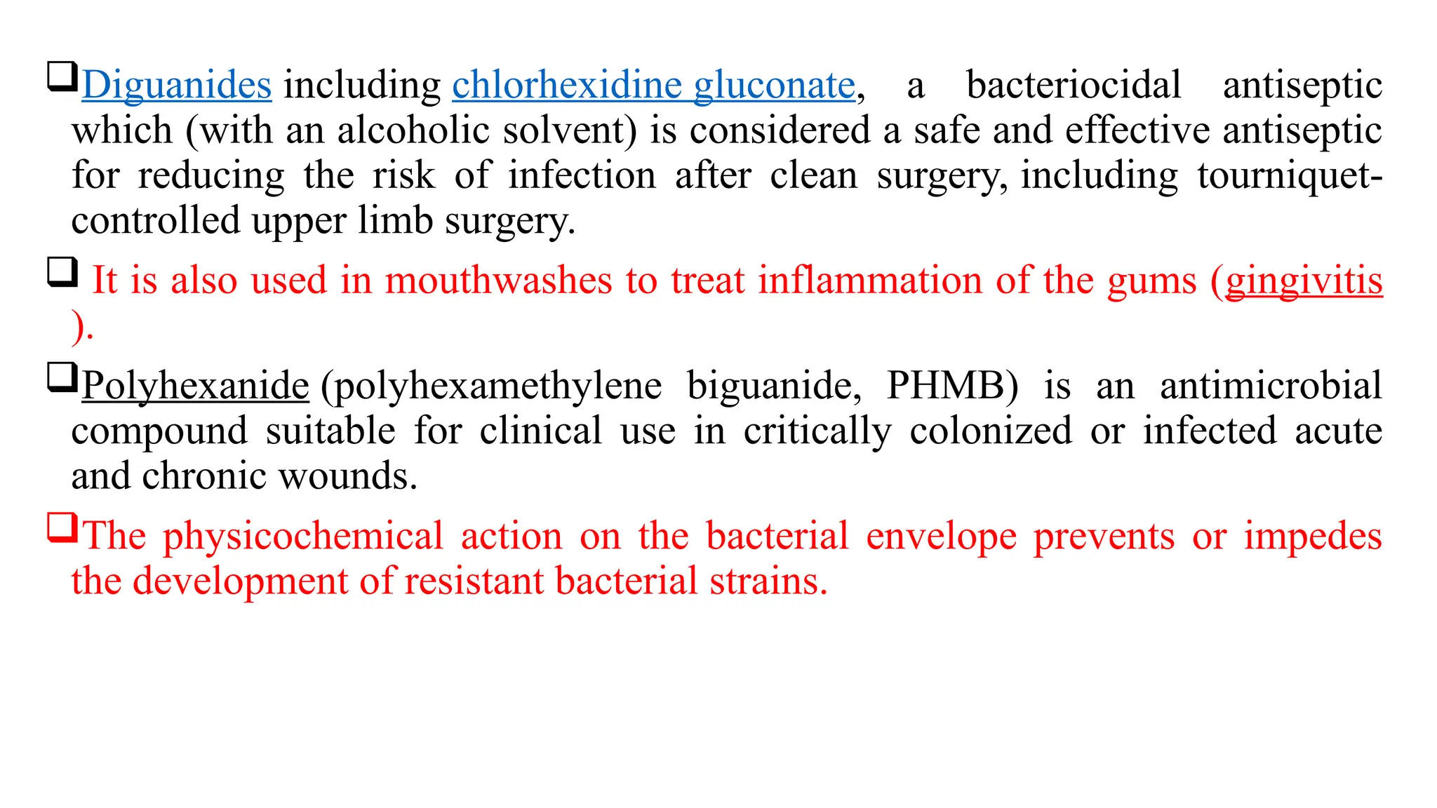 pharmacology of commonly used antiseptics and disinfectants | PPTX