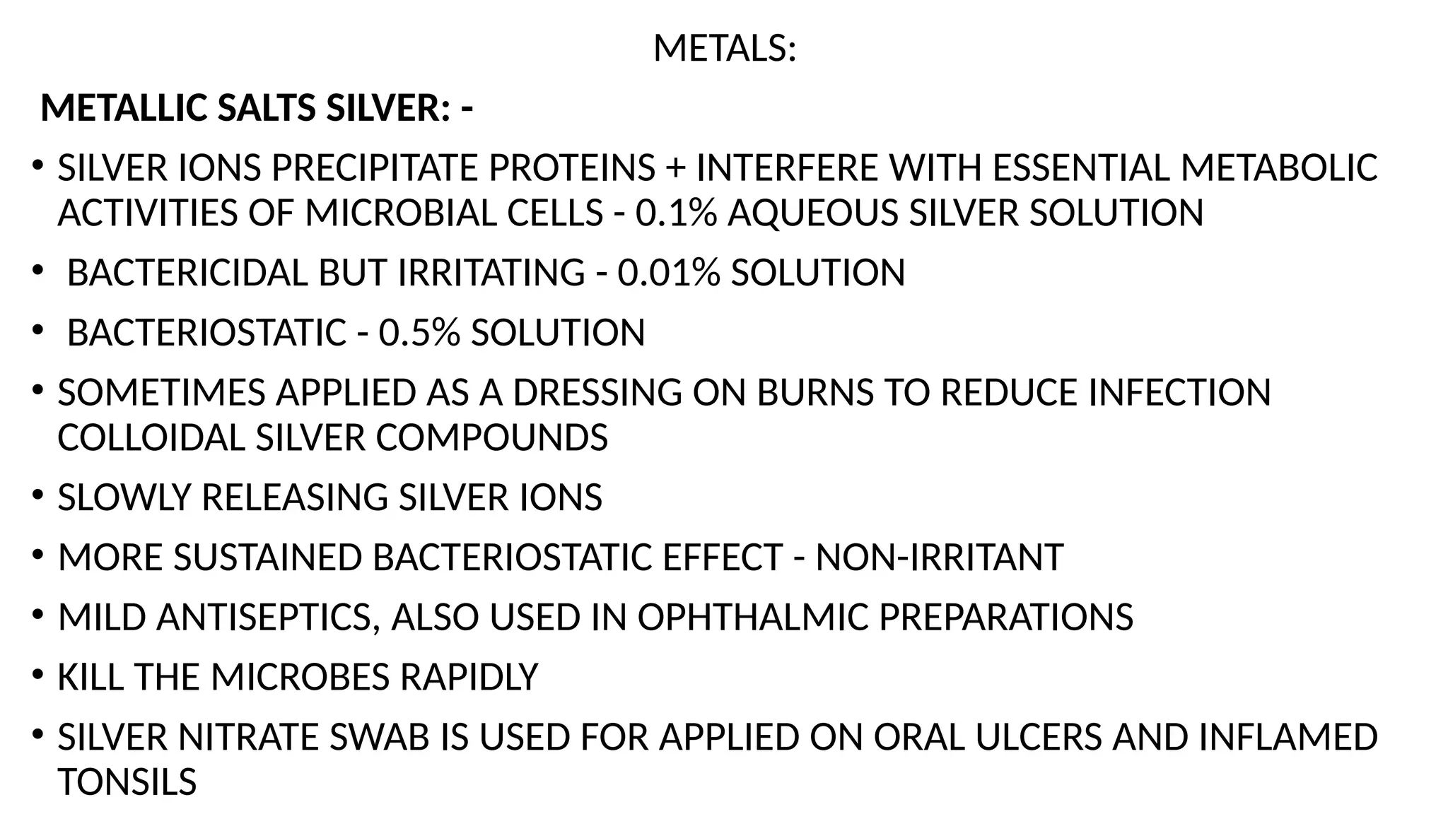 pharmacology of commonly used antiseptics and disinfectants | PPTX