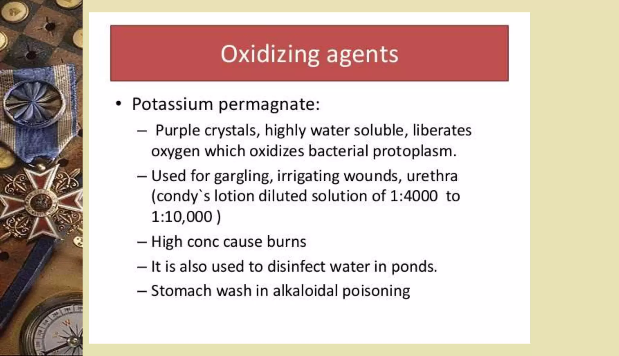 Antiseptics, astringents and sialogogues | PPTX
