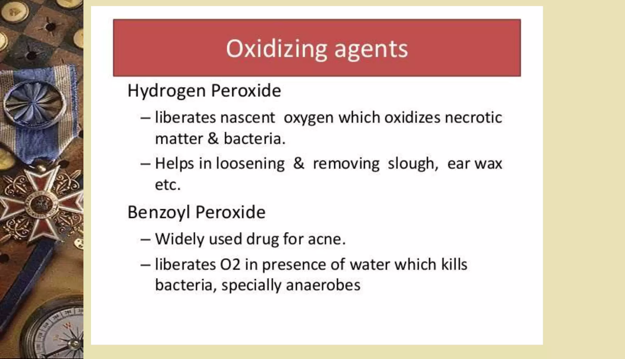 Antiseptics, astringents and sialogogues | PPTX