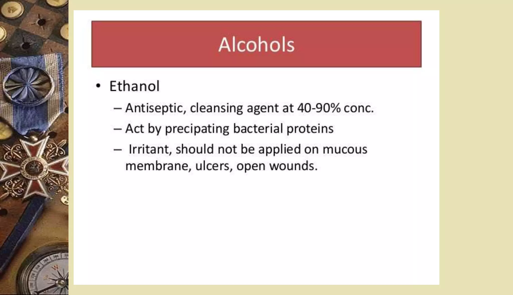 Antiseptics, astringents and sialogogues | PPTX