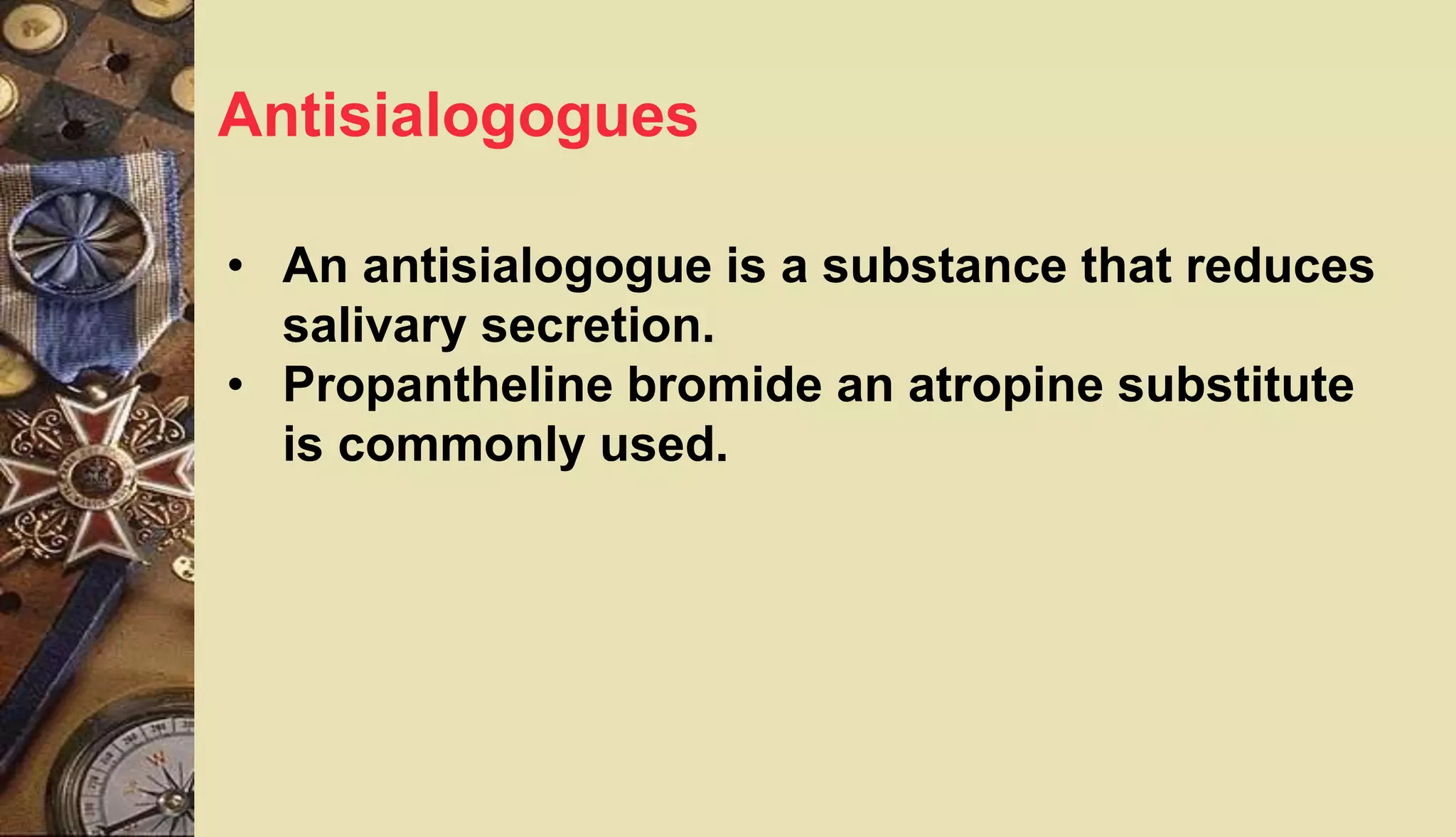 Antiseptics, astringents and sialogogues | PPTX