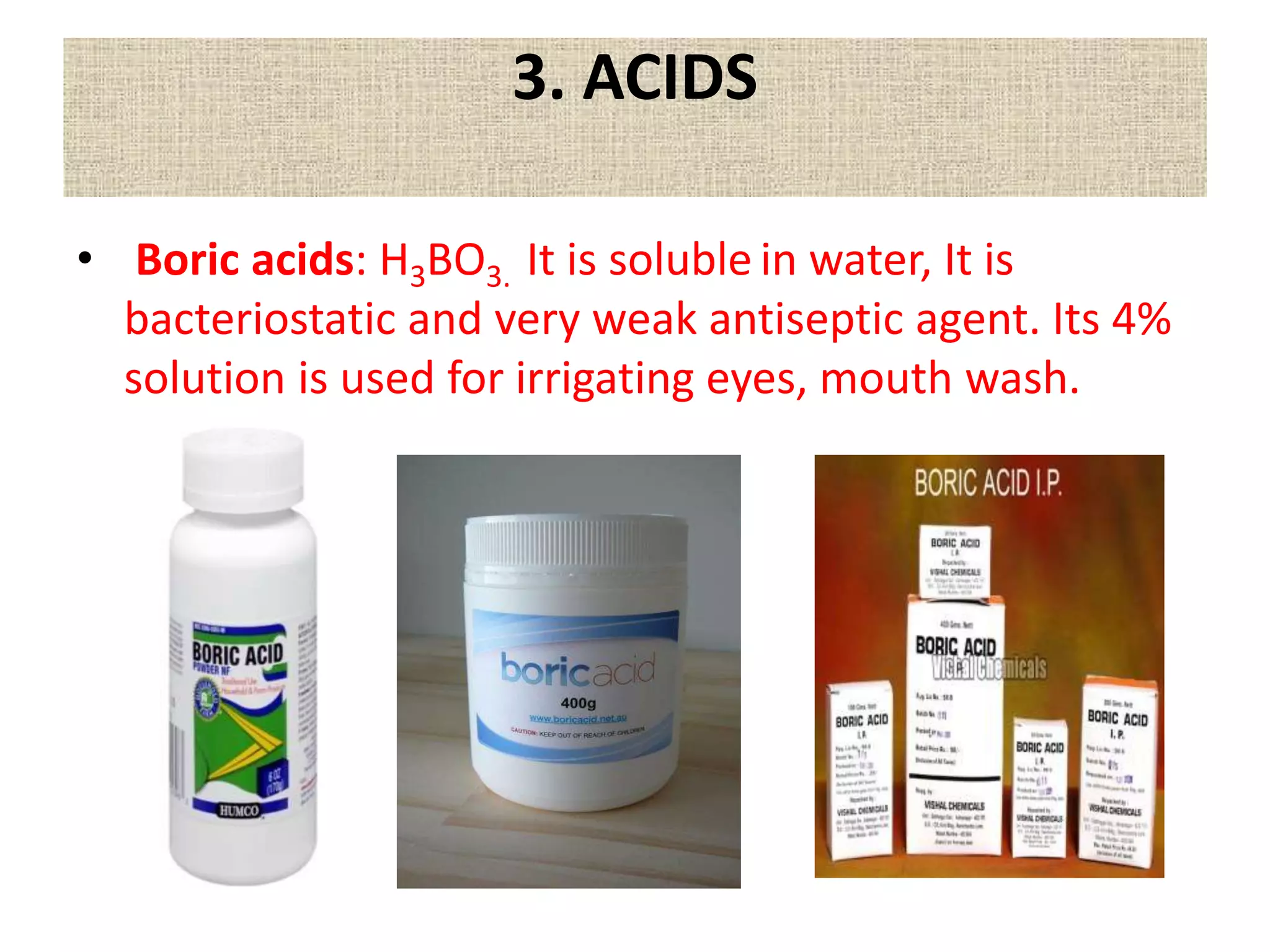 Antiseptics, disinfectants | PPTX