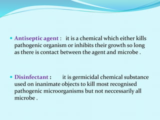 Antiseptic solutions | PPTX