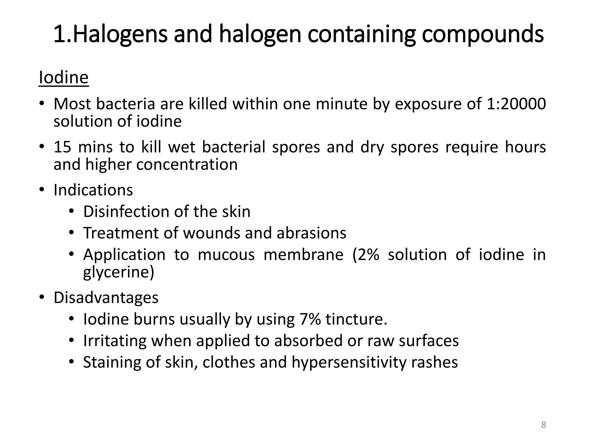 Antiseptics used in dentistry | PPTX