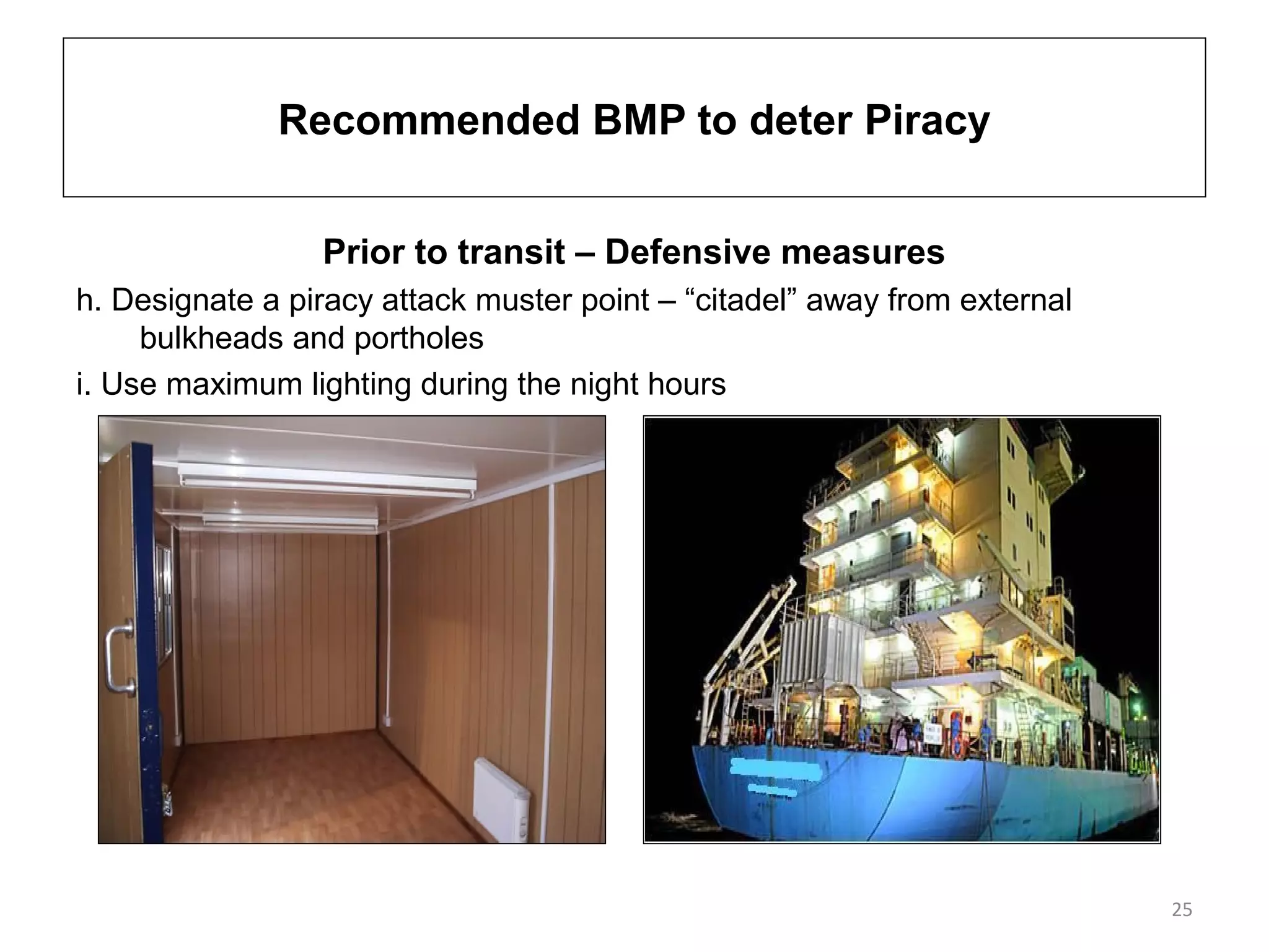 Anti ship piracy training | PPT