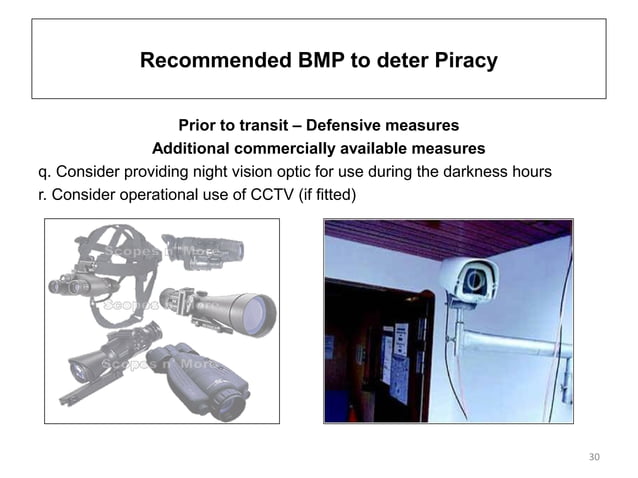 Anti ship piracy training | PPT