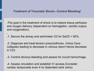 Basic Anti Shock actions for medical students.pptx
