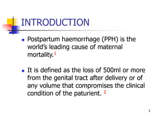 The use of antishock garment in Obs and gynae | PPT