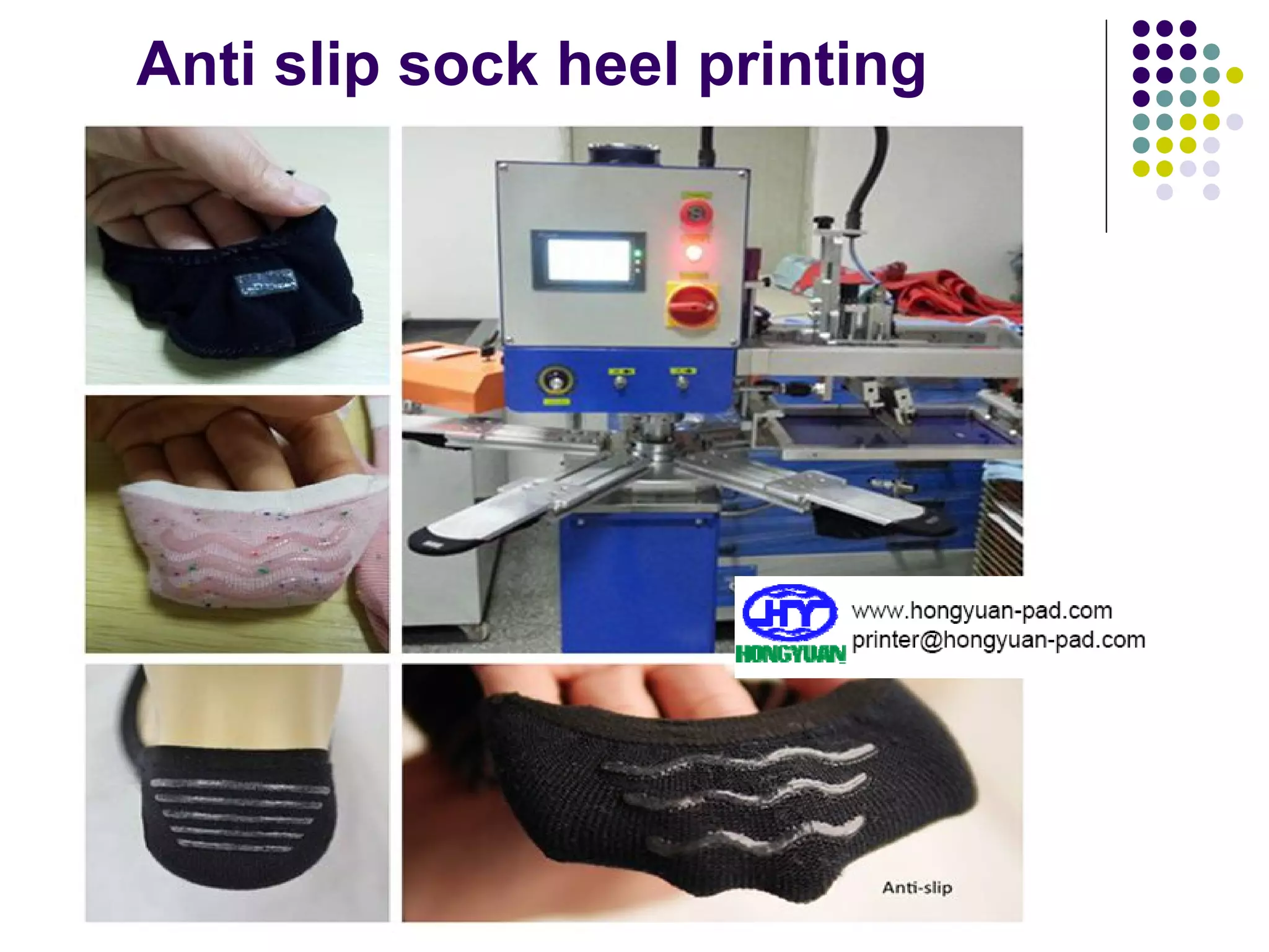 Anti slip sock screen printing machine | PDF