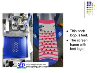Anti slip sock screen printing machine | PDF | Women\'s Outerwear ...