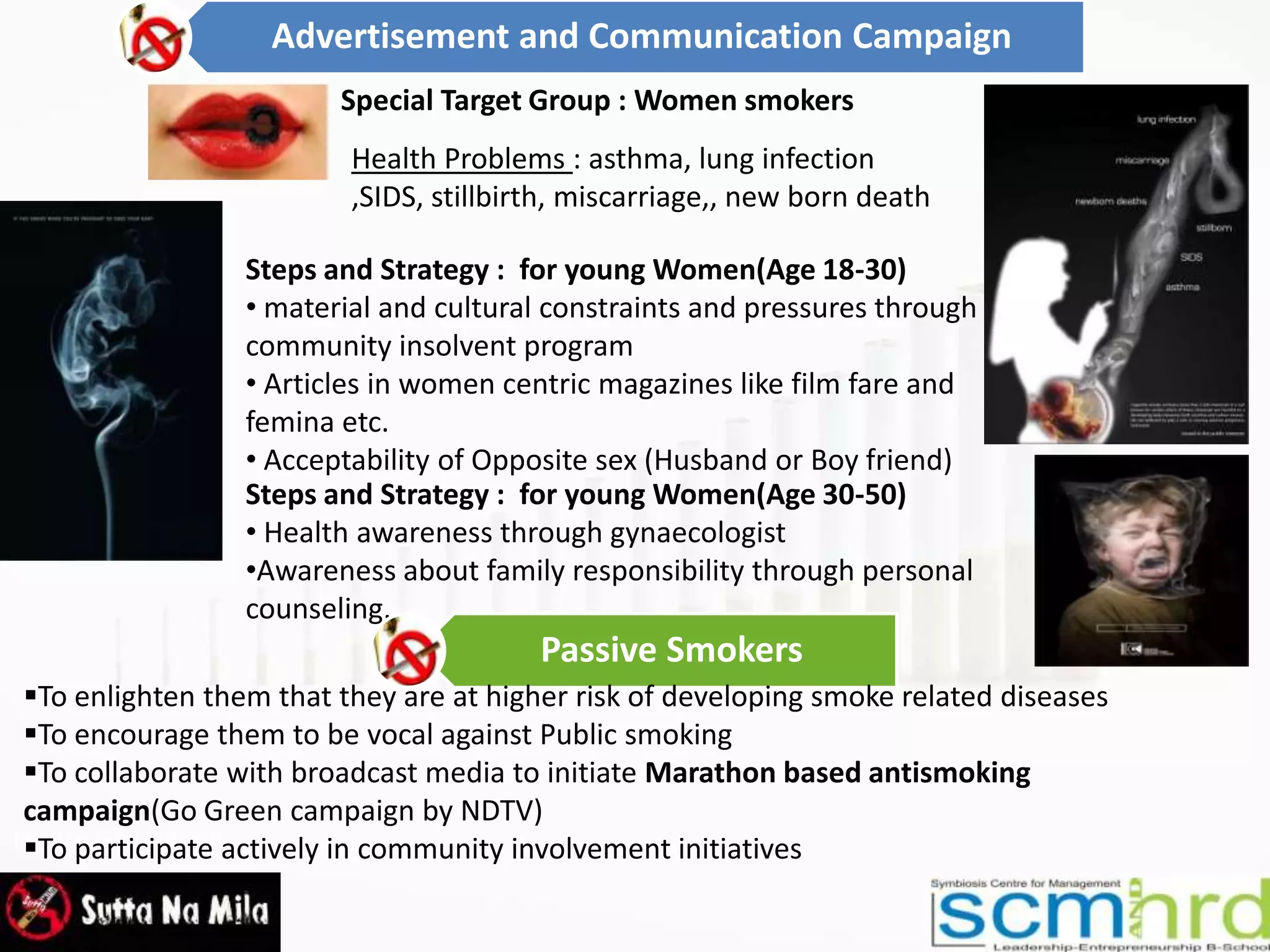 Anti smoking : Social Awareness Campaign | PPTX