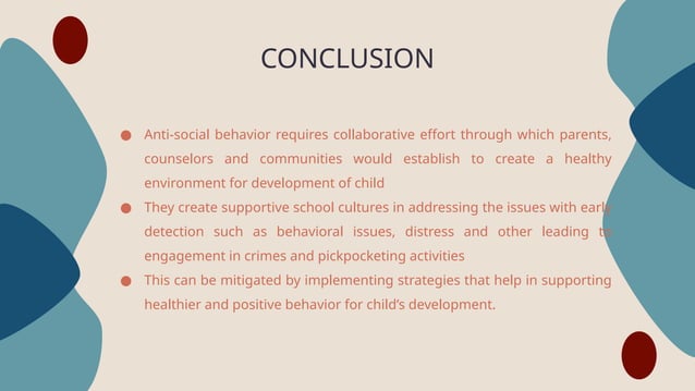 antisocial behaviour of child with .pptx