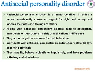 Antisocial Personality Disorder Symptoms