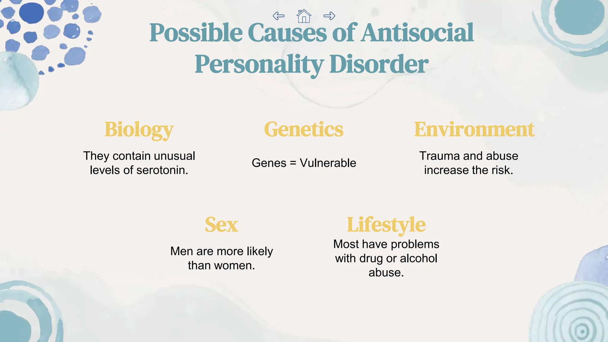 Antisocial Personality Disorder (ASPD).pptx | Mental Health | Diseases ...