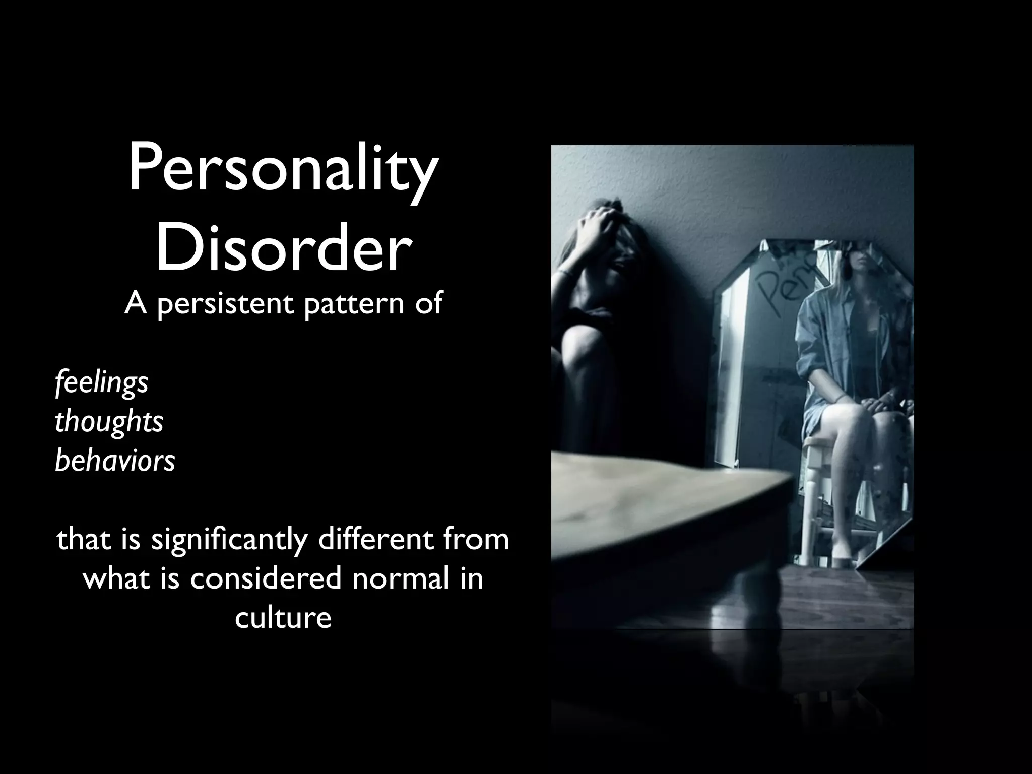 Anti social personality disorders | KEY