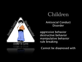Antisocial personality disorders | KEY