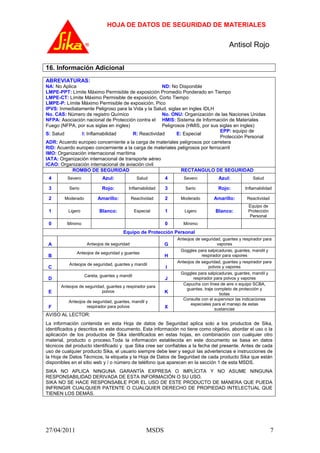 Antisol rojo | PDF