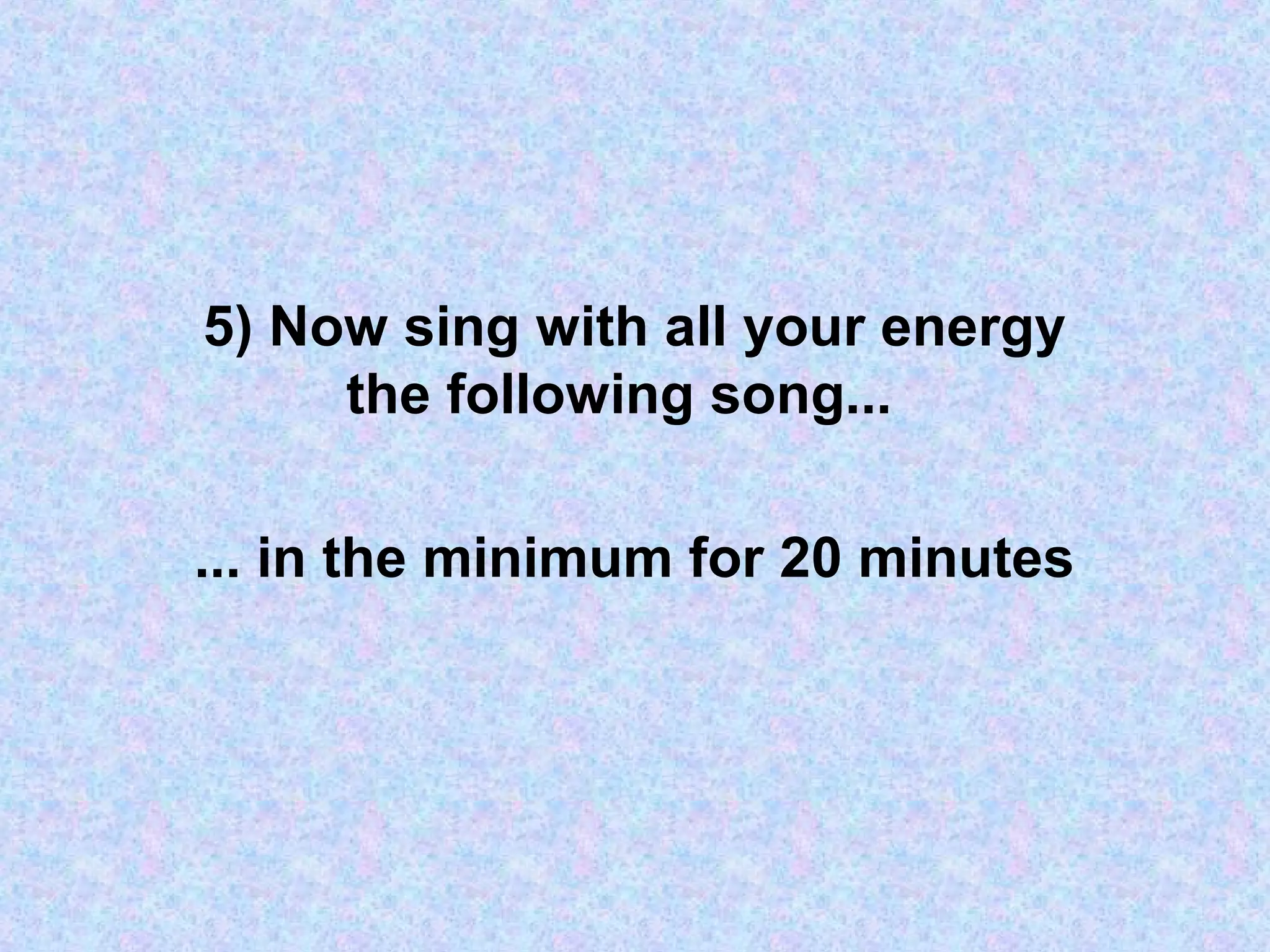 Anti stresssong | PPS