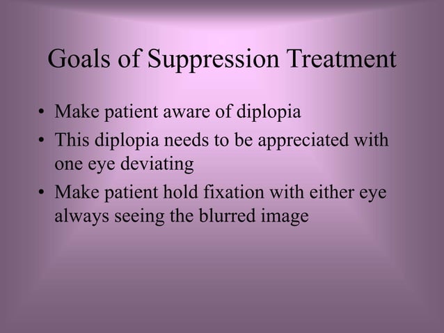 antisuppression exercises.ppt | Physical Therapy | Wellness