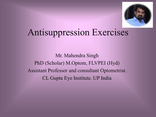 antisuppression exercises.ppt