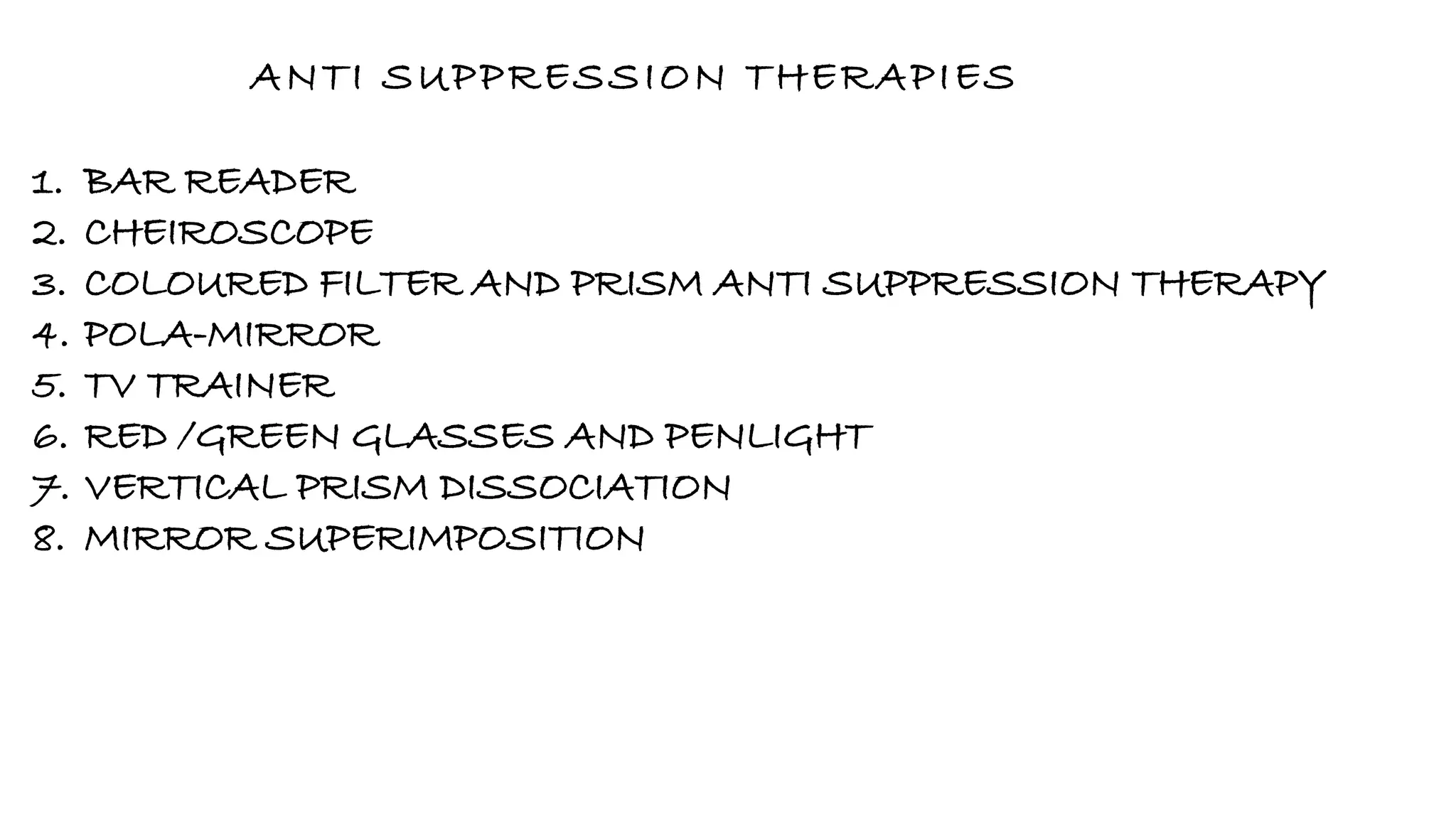 ANTI SUPPRESSION THERAPY Slideshow .pptx
