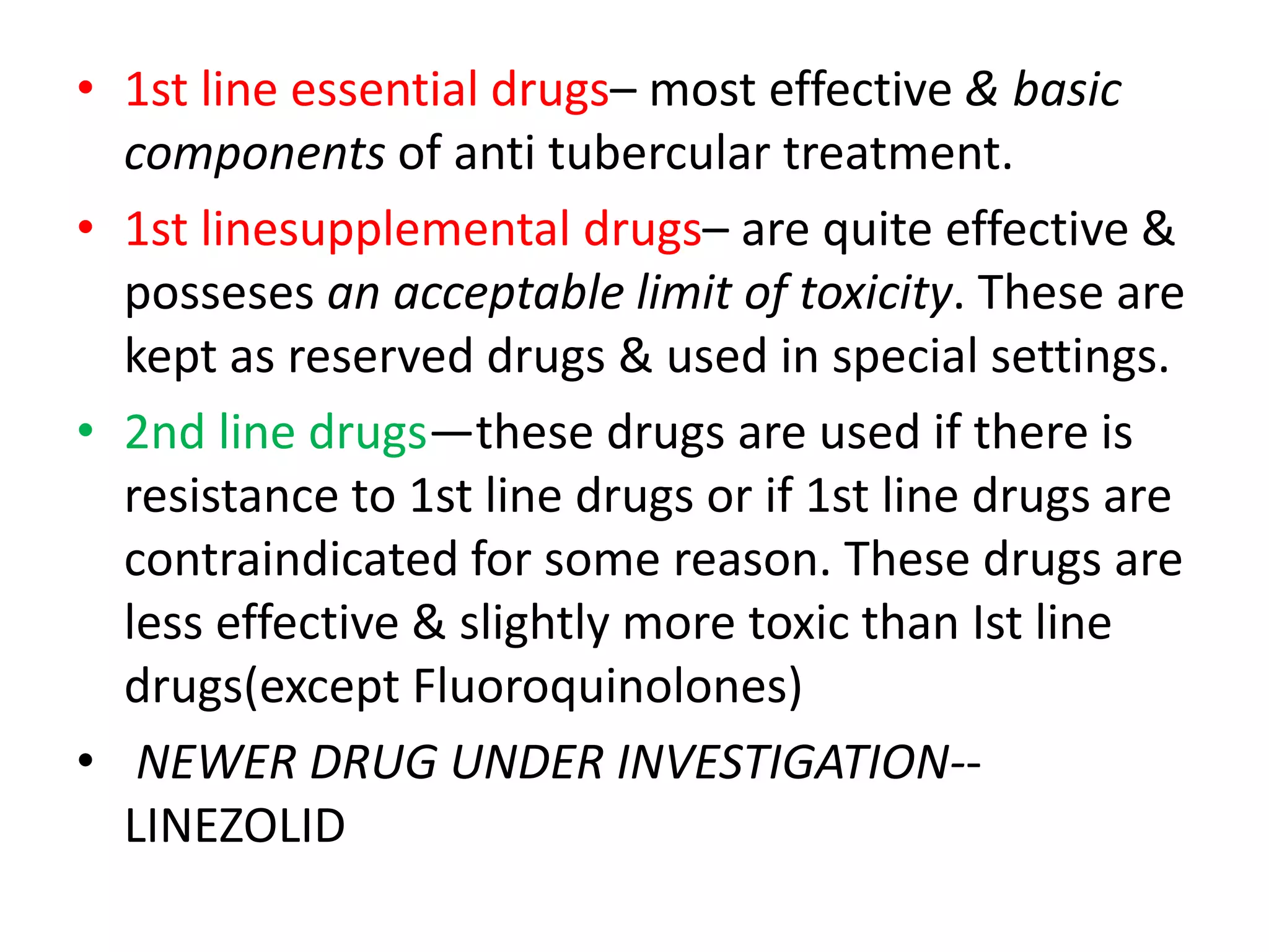 Anti tb drugs | PPTX