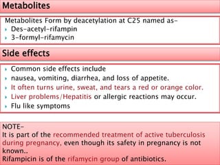 Anti tb drugs | PPTX | Lung and Respiratory Health | Diseases and ...