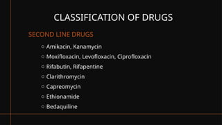 Anti tb drugs.pptx of bsn generic pharmacology | PPTX