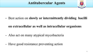 Anti_TB_final part 2. antituberculosis drugs | PPTX