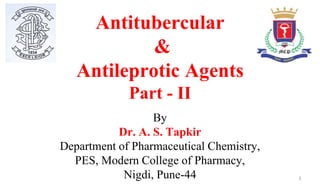 Anti_TB_final part 2. antituberculosis drugs | PPT