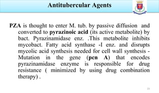 Anti_TB_final part 2. antituberculosis drugs | PPT