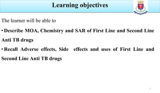 Anti_TB_final part 2. antituberculosis drugs | PPTX