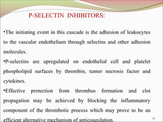 Anti thrombiotic therapy | PPT