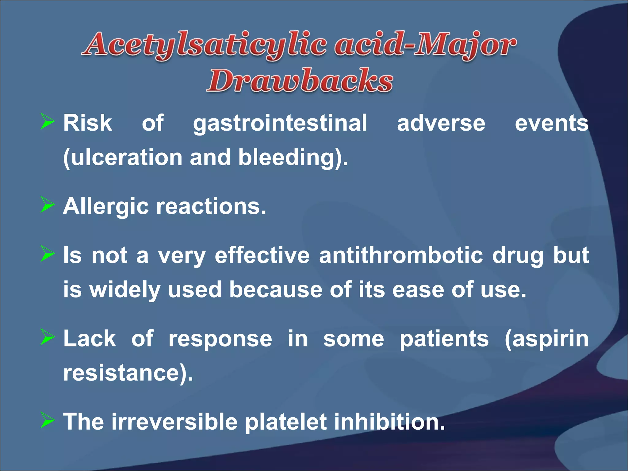 Antithrombotic drugs | PPT