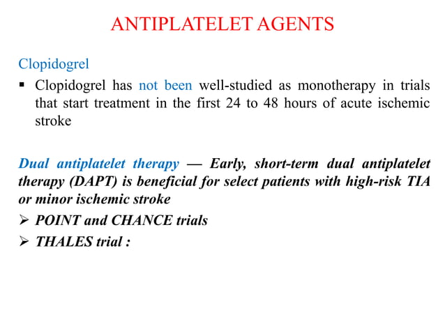 Antithrombotics in Acute ischemic events Dr Ganesh.pptx