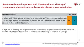 Antithrombotic therapy in Diabetes management | PPT