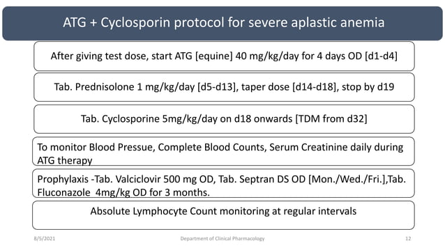 Antithymocyte globulin associated Hypersensitivity reaction | PPT
