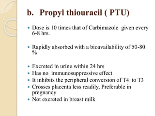Anti thyroid drugs | PPTX