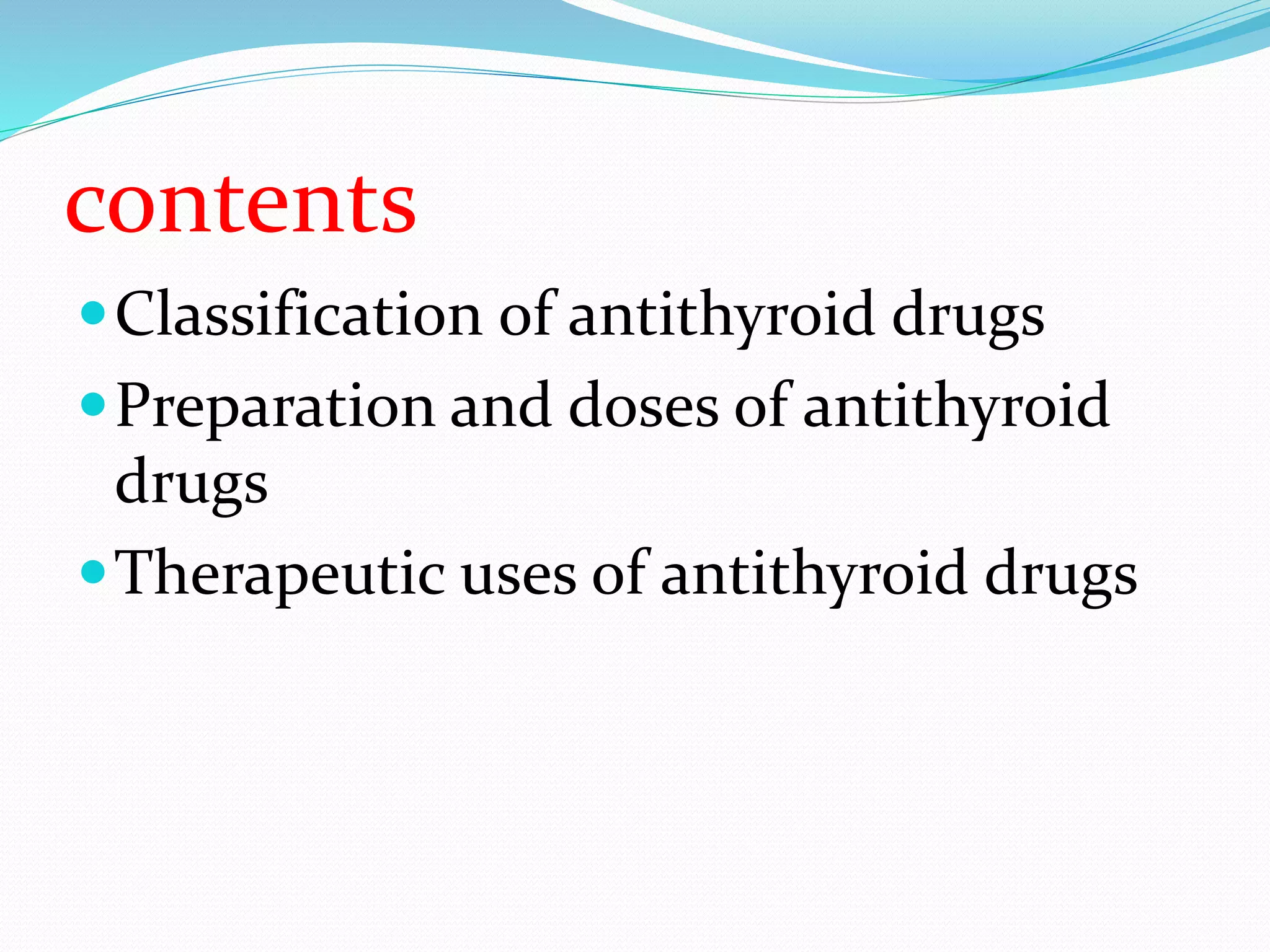 Anti thyroid drugs | PPTX | Thyroid Disorders | Endocrine and Metabolic ...
