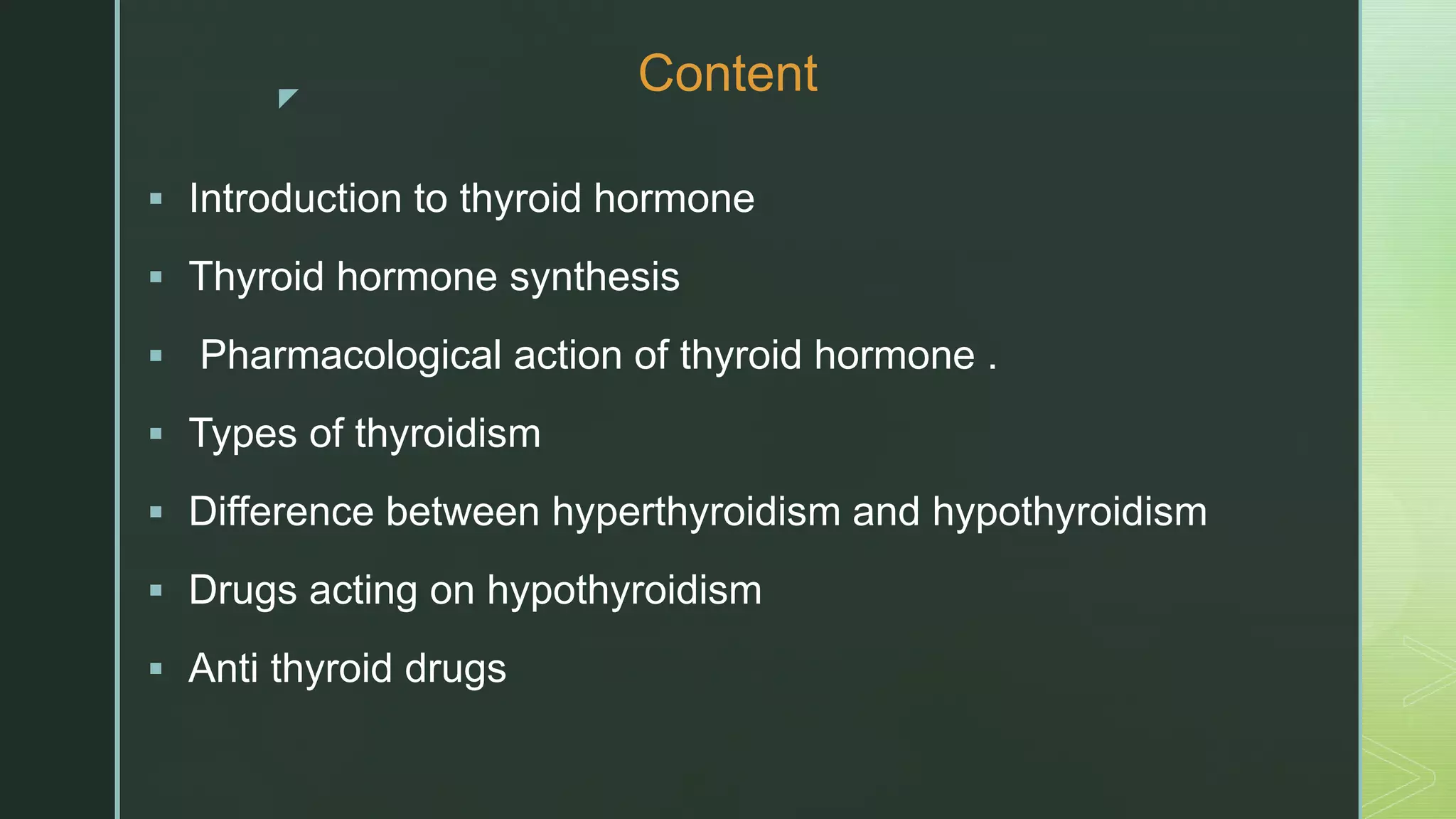 Anti thyroid drugs by tasnim | PPTX