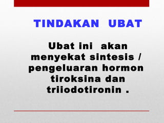 ANTITHYROID, THYROID PREPARATION & IODISED SALT | PPT