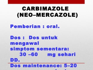 ANTITHYROID, THYROID PREPARATION & IODISED SALT | PPT
