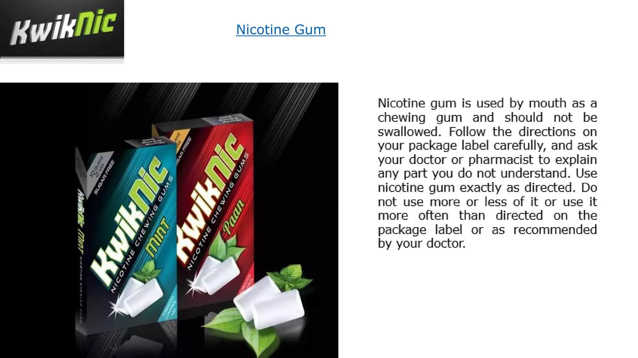 Anti tobacco chewing gum | PDF